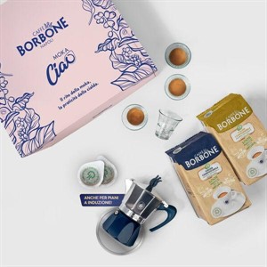 MOKA CIAO BORBONE+30 CIALDE+4 BICCHIERINI - MACCHINETTE CAFFE - Eurodrink